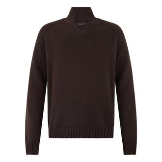 Slowear Pullover mit Polokragen - - Knitwear - Herren - Braun - XL