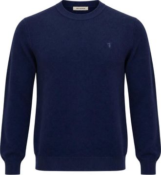 Trussardi Maglia Pullover - - Knitwear - Herren - Blau - 3XL