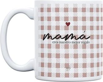 UO Geschenktasse mit der Aufschrift Mama Du bist unser bestes Geschenk, Muttertagsgeschenk, Geschenk f&uuml;r M&uuml;tter, Geschenk f&uuml;r M&uuml;tter, 350 ml, Keramik