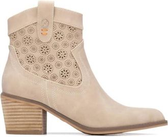 Refresh Bottines Femme Beige - Chaussures confortables et polyvalentes - Mode d&eacute;contract&eacute;e - Mod&egrave;le 17515002 (Taille39)