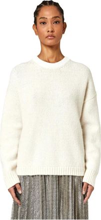 Alpha Studio Damen, Strickwaren, Wei&szlig;, LGr&ouml;&szlig;e