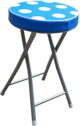 Pratesi SGABELLO POIS BLU dm.30x45 *TUBO DM19 Silver