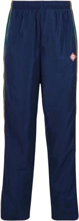 Casablanca Pantalon de surv&ecirc;tement &agrave; carreaux - Homme - Pantalons - Bleu - Taille: 2XL