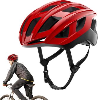 Generico Fahrradhelm: Stilvolles sportliches Design, verstellbares Belüftungsvisier, starke stoßfeste Schale, leichter und atmungsaktiver Helm, bequem, sicher,