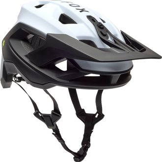 Fox Unisex-Adult Speedframe Helmet Solid, CeHelmet, Black/White, L