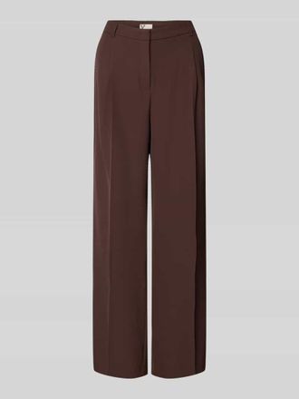 Vera Mont Wide Leg Hose mit B&uuml;gelfalten
