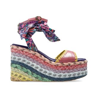 Kurt Geiger Femme, Chaussures, Multicolore, Taille: 37 EU Chelsea Scarf Wedge