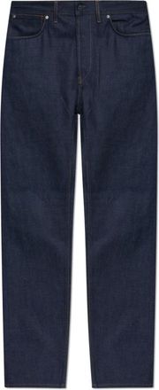 Stone Island Homme, Jeans, Bleu, Taille: W32 Jean Selvedge Indigo Coupe Droite