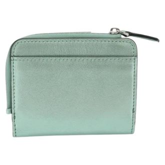 Fendi Pre-owned Leder Geldb&ouml;rse - - Pre-owned - Damen - Gr&uuml;n - ONE SIZE
