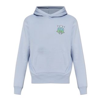 Amiri Logo Sweatshirt - - Sweatshirts & Hoodies - Herren - Blau - XL