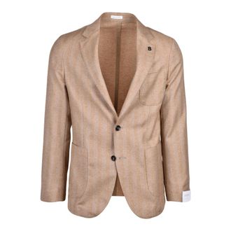 Breras Milano Giacca Stondata - - Jackets - Herren - Beige - M