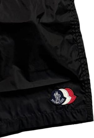 Moncler Nylon Swim Shorts - Black