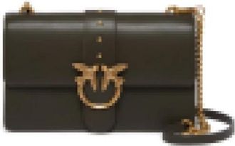 Pinko Pinko, Femme, Sacs, Vert, Taille: ONE Size Love One Classic Crossbody