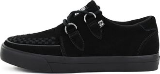 T.U.K. Creeper Sneaker aus Leder & Wildleder - Farbe Black Suede - Herren & Damen - Größe 37