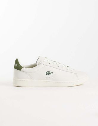 Lacoste Carnaby Set sneakers blanches et kaki-Multi