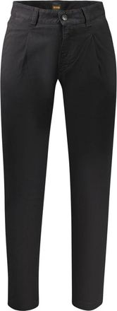 HUGO BOSS Homme, Pantalons, Noir, Taille: W29 L32 Chino Pleated Pantalons