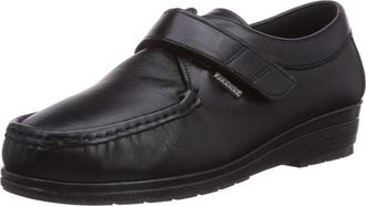 Fischer Markenschuh Fischer Damen Bequem-Schuh, Damen Mokassin, Schwarz (schwarz 222), 40 EU