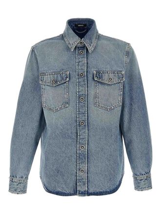 Versace Chemise - Bleu Clair