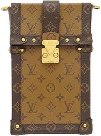 Louis Vuitton Pre-owned Pochette Trunk Verticale - Femme - Pre-owned - Brun - Taille: ONE Size