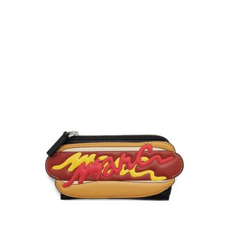Marc Jacobs Femme, Sacs, Noir, Taille: ONE Size Hot Dog Motif Wallet