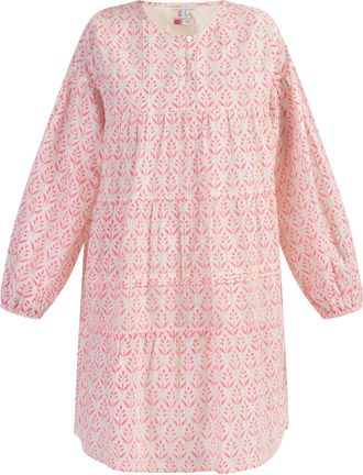 Izia Midikleid mit Allover-Print Damen neonpink