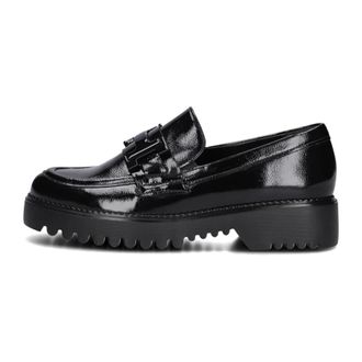 Gabor Elegante Schwarze Loafers Stilvolles Modell - - Shoes - Damen - Schwarzk - 37 EU