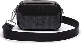 Lacoste petite sacoche The Blend Homme Monogram Noir Gris