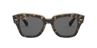 Ray-Ban Unisex State Street Sonnenbrille, Havana, 49