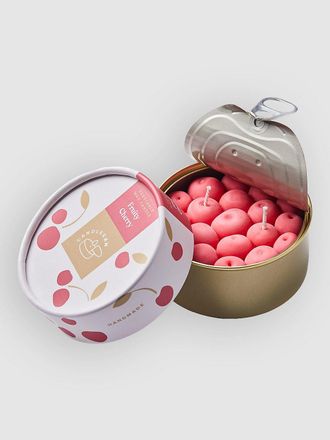 Candle Hand Fruity Cherry Can Bougie rouge