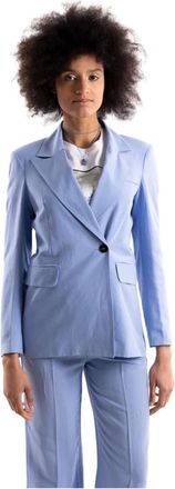 H2O Femme, Vestes, Bleu, Taille: 46 FR Veste crois&eacute;e