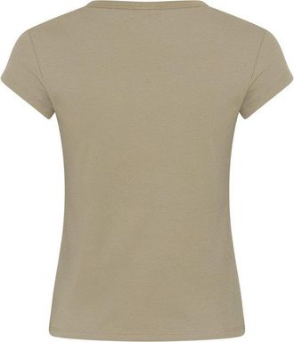HUGO BOSS Kurzarmshirt Ecute Premium Damenmode Slim Fit mit Rundhalsausschnitt