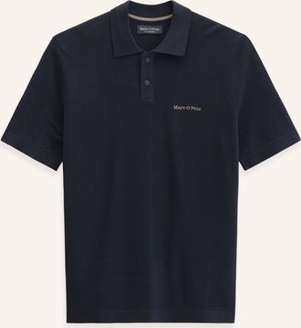 Marc O'Polo Marc Opolo Strick-Poloshirt blau