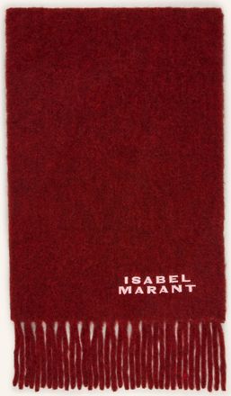 Isabel Marant Isabel Marant Alpaka-Schal Firny rot