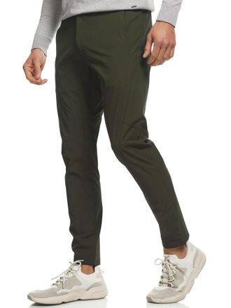 Indicode Herren INPasmia Chinohose Stretchhose | Chino Stretch Stoffhose Herrenhose Army, XXL