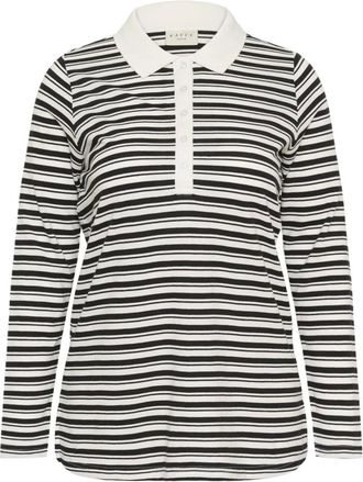 Kaffe Curve Femme, Tops, Multicolore, Taille: 38 FR Top &agrave; manches longues