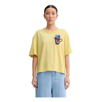 Munthe T-shirt - Femme - Tops - Jaune - Taille: 36 FR