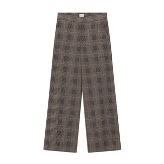 Seductive Weite Hose - - Trousers - Damen - Braun - M