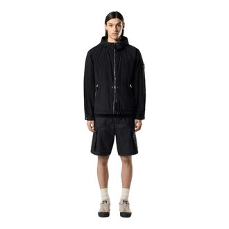 Stone Island Homme, Sport, Noir, Taille: XL Nylon Metal Watro-TC Short Parka