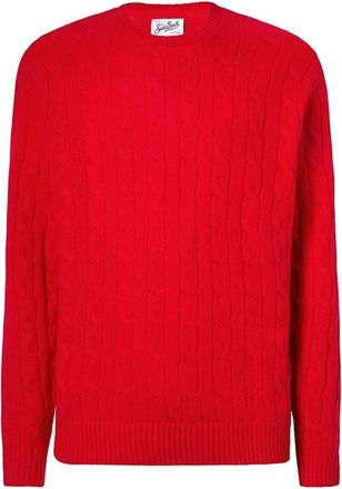 MC2 Saint Barth Herren, Strickwaren, Rot, XLGr&ouml;&szlig;e