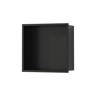 Generic Duschablage aus Edelstahl, 32 &times; 32 cm, wasserdicht, Einbau ohne Bohren, f&uuml;r Duschablage in der Badezimmernische, f&uuml;r Shampoo, Seife und Toilettenartik