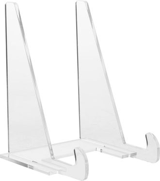 Pretyzoom Acrylplattenst&auml;nder Zur Pr&auml;sentation Foto Und Buchst&auml;nder Rahmenhalter F&uuml;r Desktop Geeignet F&uuml;r Fotos Karten Und Dekorative Platten