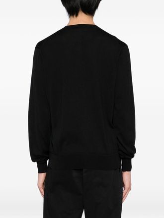 Tom Ford Mens Sweater Crewneck Cotton Black
