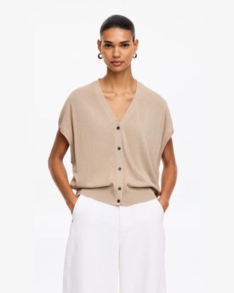 Arket Strickweste -Beige
