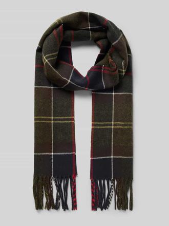 Barbour Schal mit Fransenabschluss Galingale Tartan