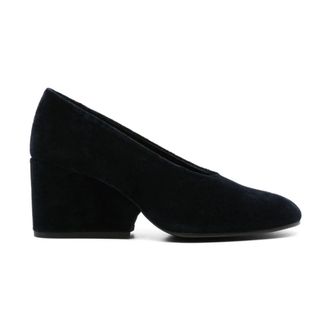 Comme Des Gar&ccedil;ons Femme, Chaussures, Bleu, Taille: 36 EU Escarpins en velours 70 mm