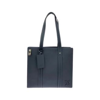 Louis Vuitton Pre-owned LV Aerogram Takeoff Calf Tote Bag - - Pre-owned - Damen - Blau - ONE SIZE