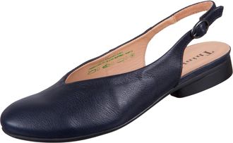 Think Damen GUAD2 chromfrei gegerbte nachhaltige Halbschuhe, Navy 8030