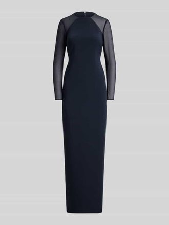 Lauren Ralph Lauren Eng anliegendes Abendkleid mit Seitenschlitz