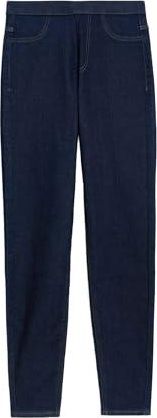 Marks and Spencer Jeggings Taille Haute M&eacute;lange Dindigo Fonc&eacute; Femmes UK 20 (EU 48)
