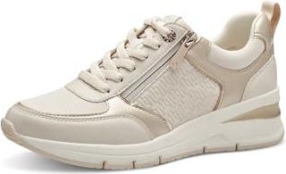 Tamaris Baskets pour femme 1-1-23602-29 - Blanc/gris clair - Taille 42 EU, Ivory Comb, 43 EU